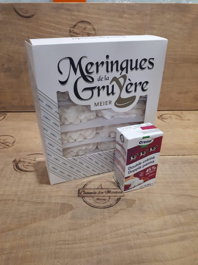 Vente fromages Meringue et sa double crème - Annecy Haute Savoie