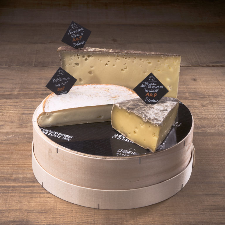 Les boîtes plateau fromage et les Box apéro - Crèmerie des Marchés
