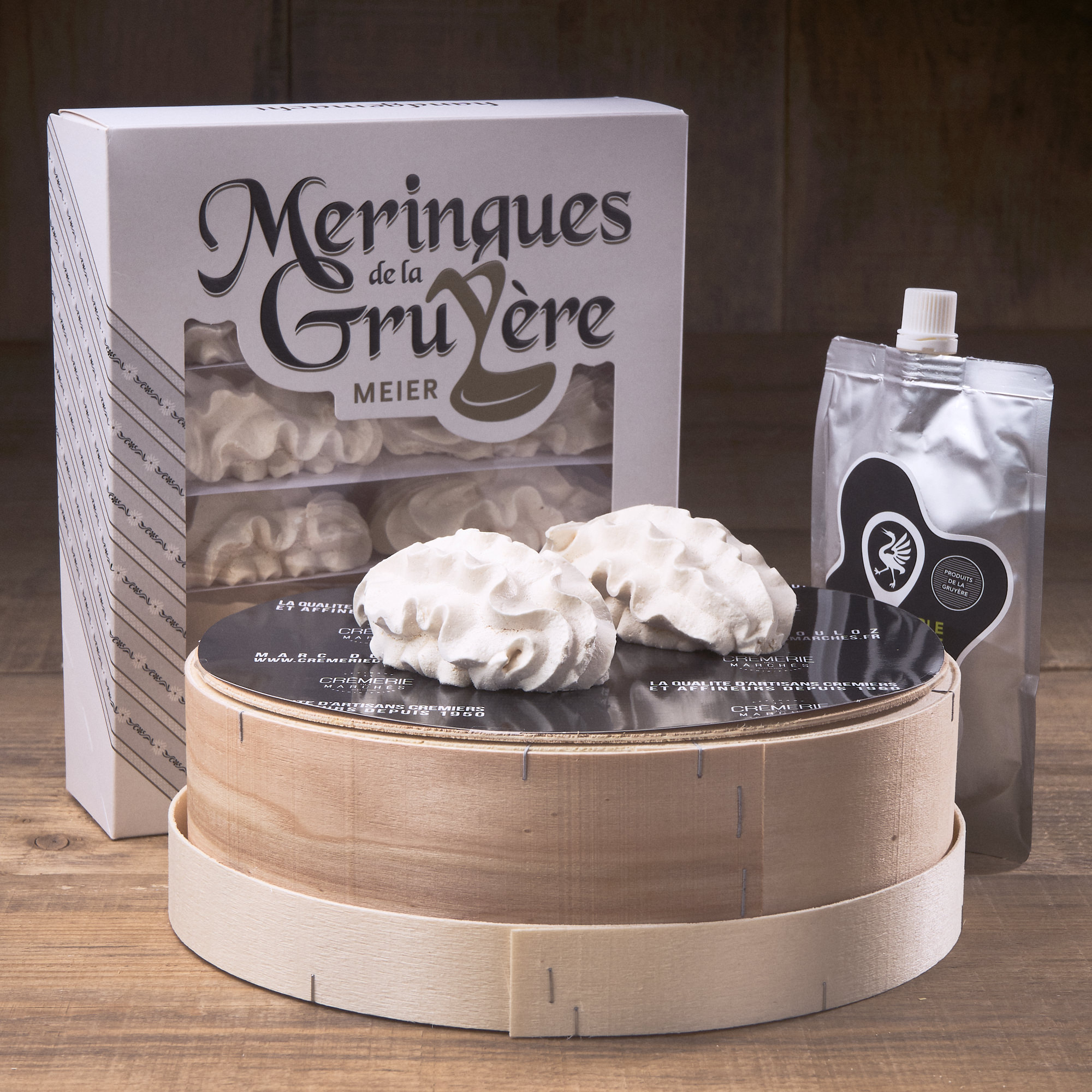 Vente fromages Meringue et sa double crème - Annecy Haute Savoie